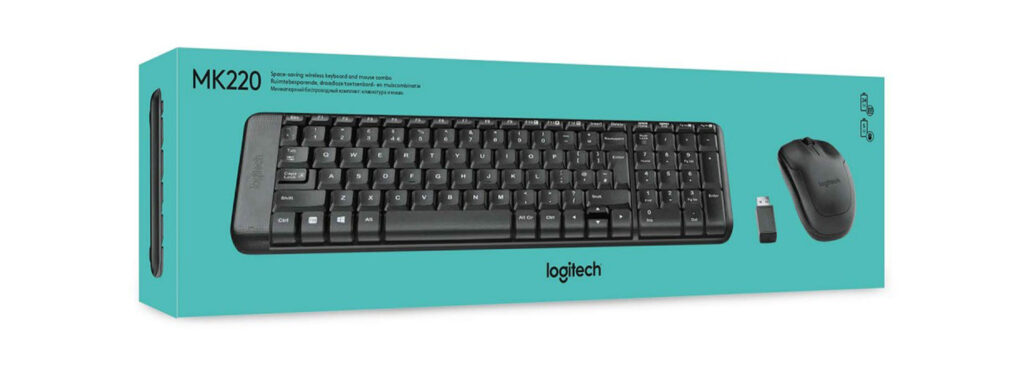 Logitech MK220 Wireless Keyboard and Mouse Combo