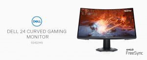 Dell 24 Curved Gaming Monitor - S2422HG