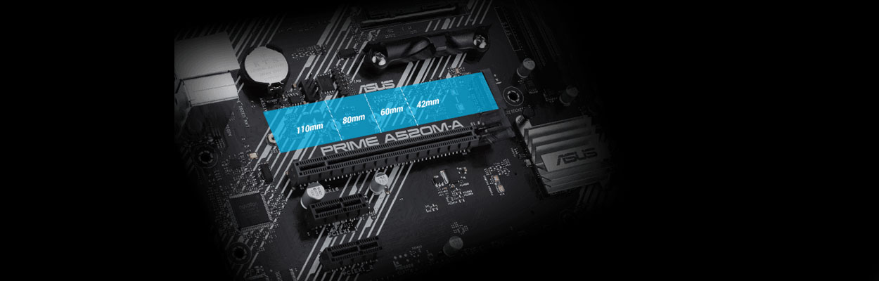 Asus Prime A520M-A Motherboard
