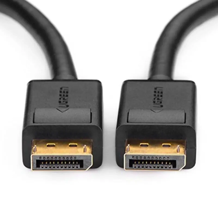 Ugreen DP Male to Male Cable 1m (Black) - 10244